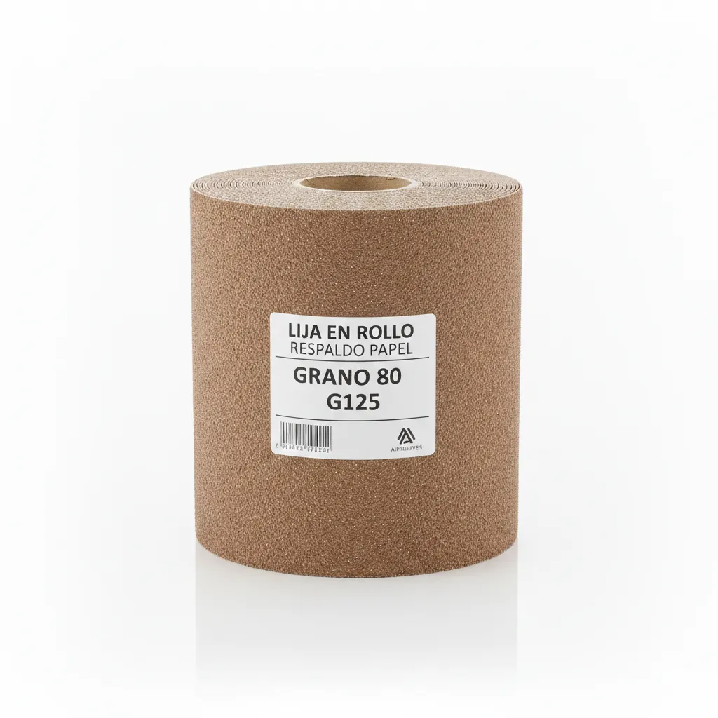 Lija En Rollo Respal Papel G125 Gr80 - Williamson Industrial | Calidad ...